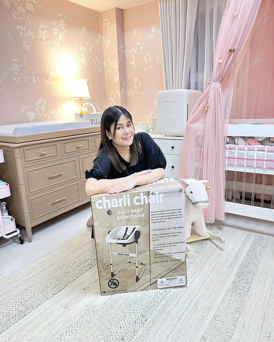 CharliChair Baby Shower Chair | Baby Shower Gift, Infant Bathing ...